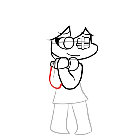 How To Draw Soft Sky From FNF Sketchok Easy Drawing Guides