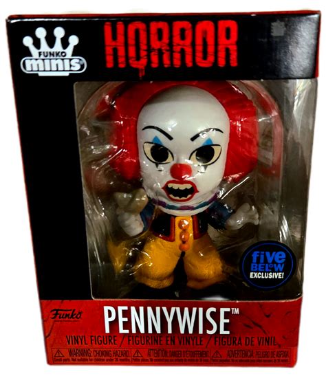 Funko Minis Horror Pennywise Five Below Exclusive Vinyl Figure The