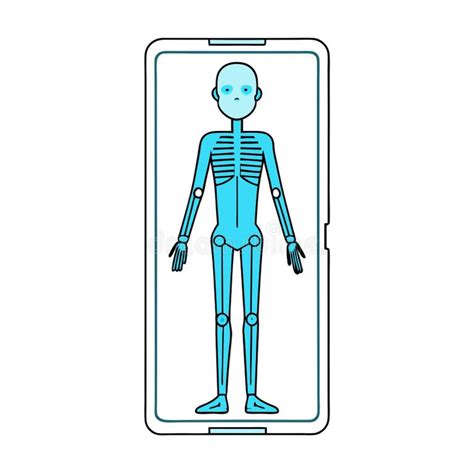 Full Body Scan Stock Illustrations 208 Full Body Scan Stock