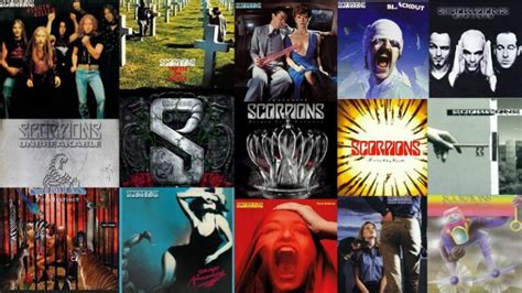 The List Of Scorpions Albums In Order Of Release Albums In Order