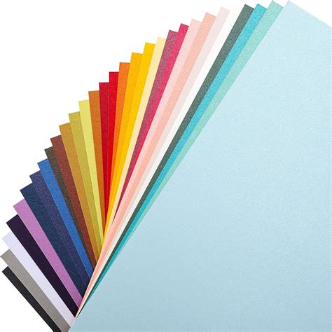 Gartful Shimmer Cardstock Paper Standard A4 Size 85 X 11