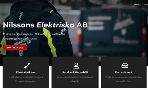 Anilsson Elektriska Ab Sundom Pärlan Vid Havet