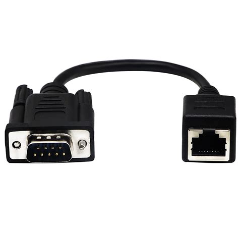 Rj45 To Rs232 Cabledb9 9 Pin Serial Port Male To Rj45 Female Cat56