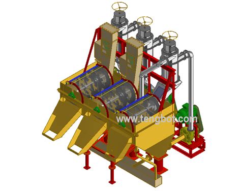 3d Model Collection Palm Oil Mill Machinery The Actual Size And General Model 3d Hydrocyclone 3