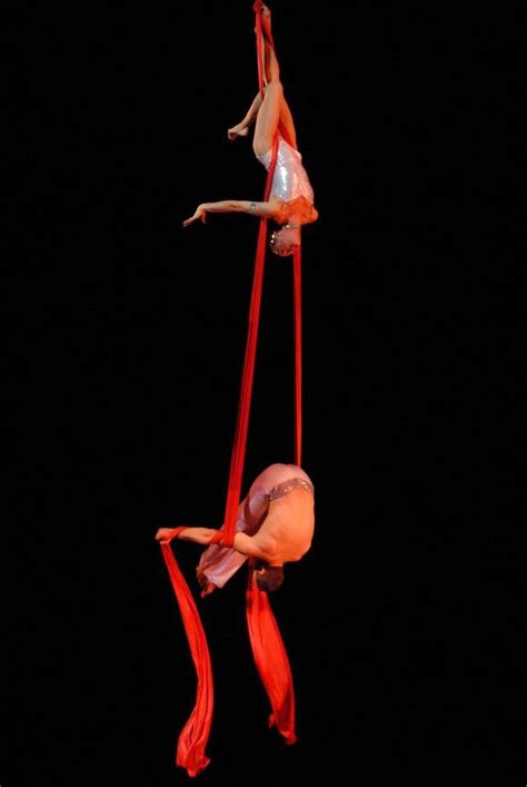 Alexander Streltsov And Christine Van Loo Duo Aerial Silks
