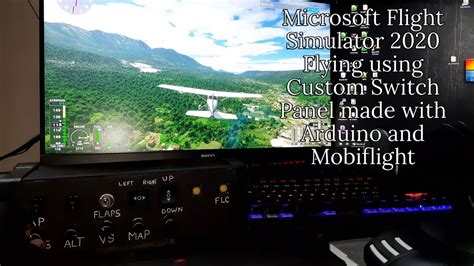 Custom Switch Panel For Microsoft Flight Simulator 2020 Using