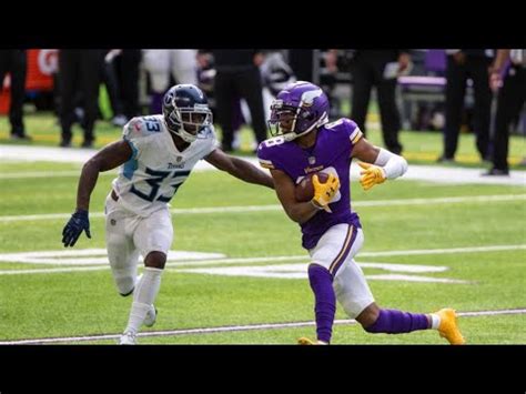 Justin Jefferson Week 3 2020 Full Highlights Nfl Vikings Vs Titans