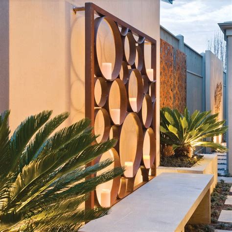 Abstract Circular Trellis Metal Garden Trellis Large Steel Design