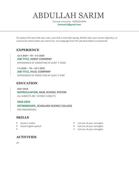 Bba 1 Cv Notes Abdullah Sarim Comsat University · 03002233441