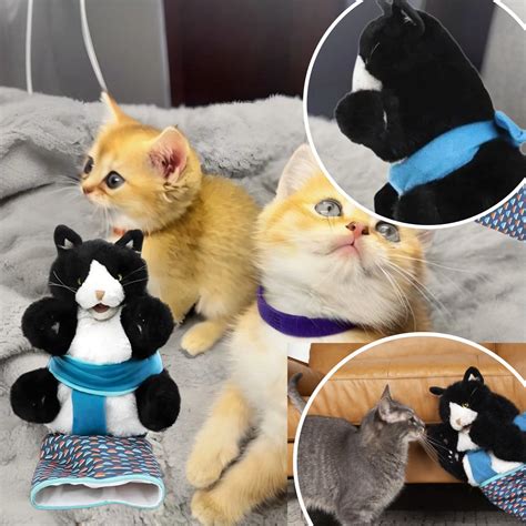 Interactive Cat Puppet Mitt Bite Resistant Design For Playtime And