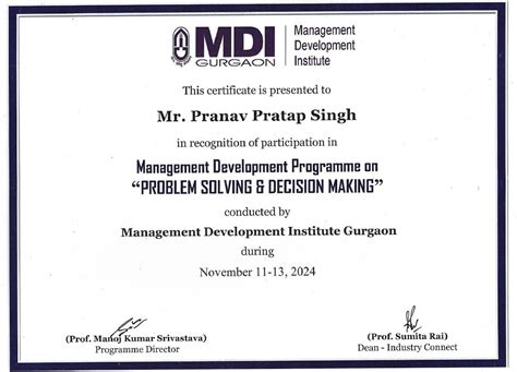 Pranav Pratap Singh On Linkedin Leadershipdevelopment Problemsolving