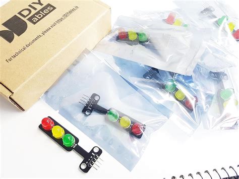 Diyables Led Traffic Light Module For Arduino Esp32 India Ubuy