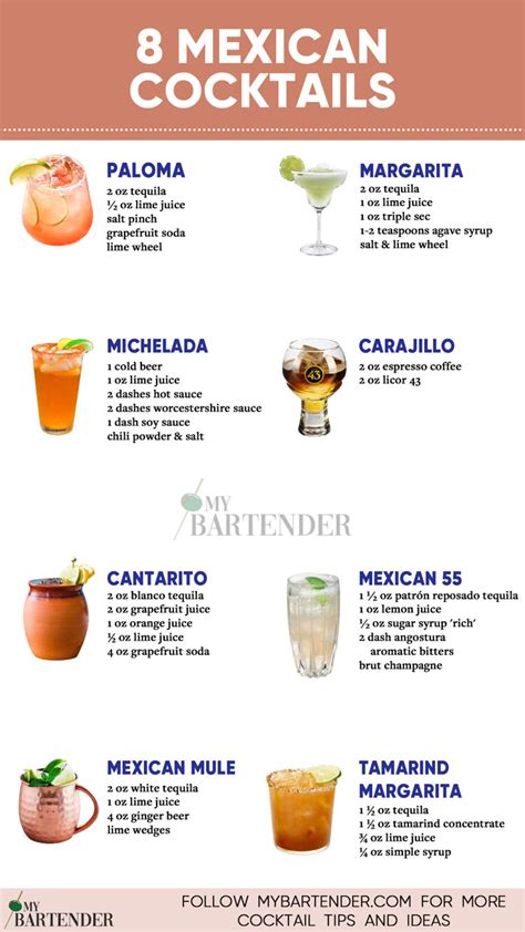 18 Best Mexican Cocktails To Drink Recipe Drinks Alcohol Recipes