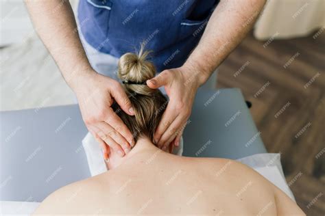 Premium Photo Young Fat Woman Getting Massage Treatment In Day Spa