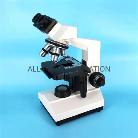 Biology Laboratory Fluorescent Trinocular Biological Microscope