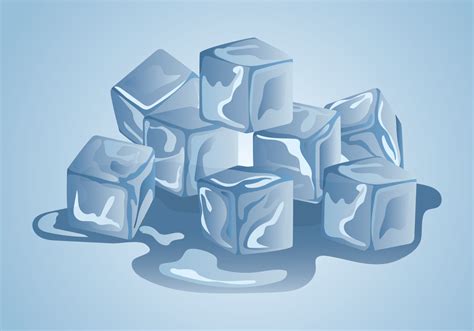 Ice Cube Clipart 516792 Vector Art At Vecteezy