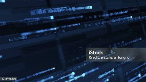 Big Data Visualization Grid Data Driven Technology Futuristic Digital