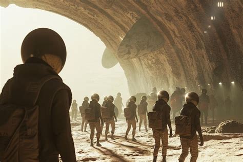 Premium Photo Diverse Group Of Explorers Deciphering An Ancient