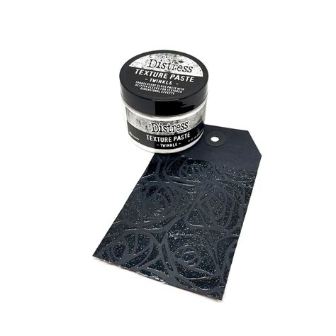 Ranger Ink Tim Holtz Distress Texture Paste Twinkle 3 Oz