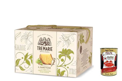 Tre Marie Panettone Al Pistacchio Weihnachtskuchen Mit Pistazien Und Z