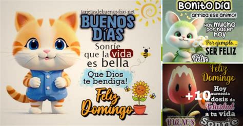 Imágenes Feliz Domingo Sonríe Dios Te Bendiga