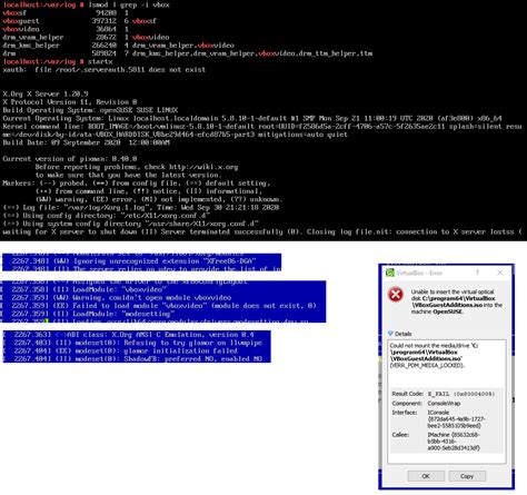 Black Screen After Opensuse Tw Update In Virtualbox 6114 Ropensuse