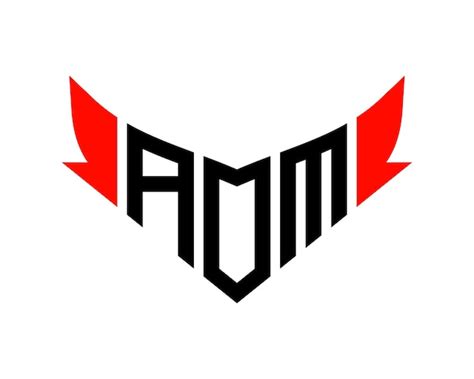 Premium Vector Aom Letter Logo Design