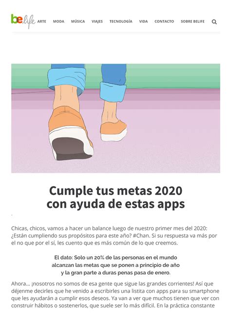 Apps Para Cumplir Metas 2020 Chicas Chicos Vamos A Hacer Un