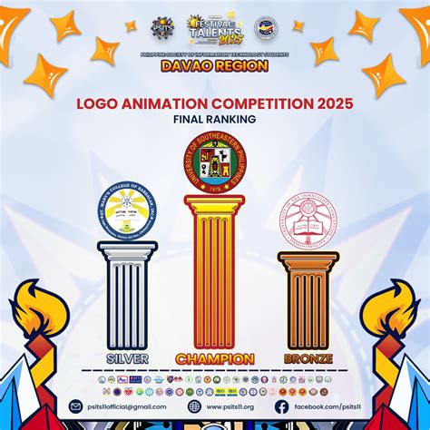 Psits Region 11 Psits Region 11 Festival Of Talents 2025 Interschool Logo Animation