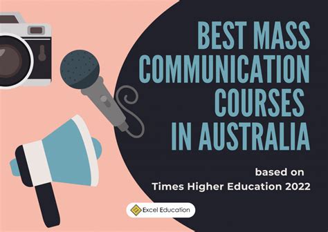 Best Mass Communication Courses In Australia Based On Times Higher