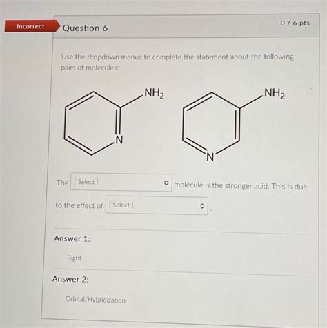 Solved Use The Dropdown Menus To Complete The Statement Chegg