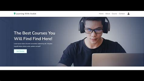 A Responsive Multipage Education Website Design Html Css Javascript From Scratch Youtube