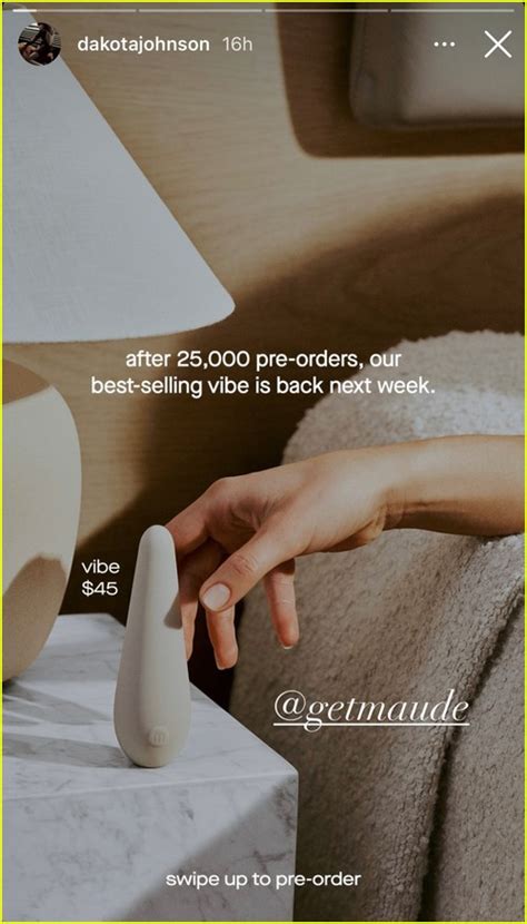 Heres Why Dakota Johnson Has Promoted A 45 Vibrator On Instagram