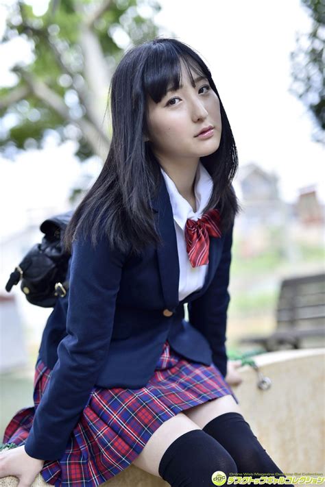 平野聪子《黒髪ロングに透き通る美肌の正統派美少女 》写真集 [dgc] No 1214 微图坊