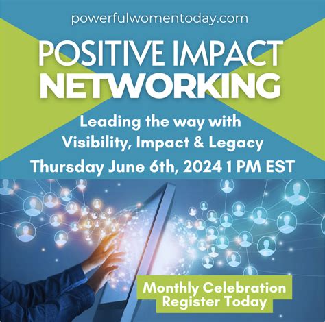 Positive Impact Networking Event Powerful Women Today Magazine