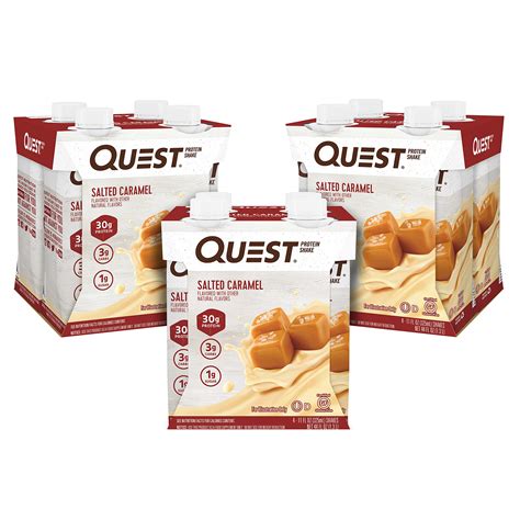 Quest Nutrition Ready To Drink Salted Caramel Protein Shake High