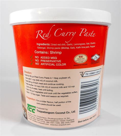 Mae Ploy Authentic Thai Curry Paste 14 Oz Tub Variety Flavors