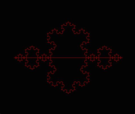Koch Fractals Rgenerative
