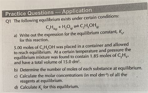 Solved Practice Questions Application Q The Following Chegg Com