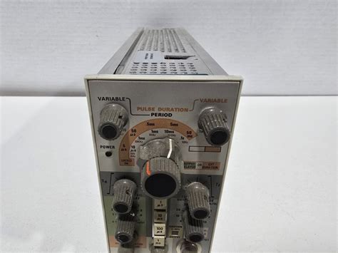 Tektronix Pg505 100 Khz 80 V Pulse Generator Plug In Module For Tm500 System Ebay