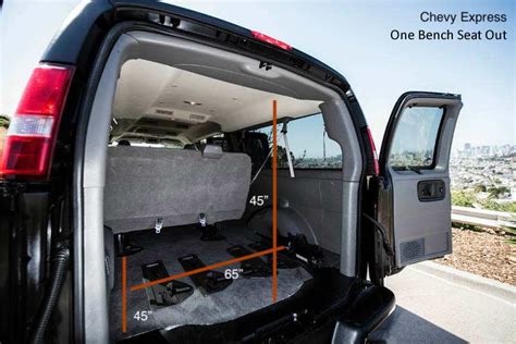 Chevy 15 Passenger Van Interior