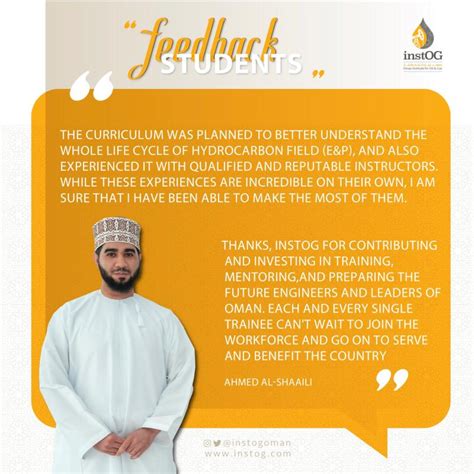 Oman Institute For Oil And Gas Instog On Linkedin Egp Instog Oil