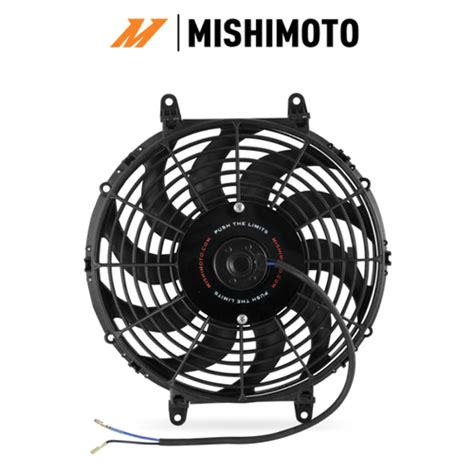 Mishimoto 12 Inch High Flow Curved Blade Radiator Cooling Fan Kit