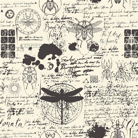 Premium Vector Seamless Pattern With Insects