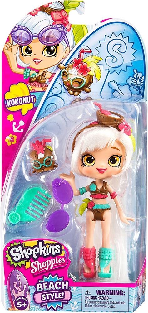 Shopkins Doll Shoppie Kokonut New Ebay Shopkins Doll Shopkins And