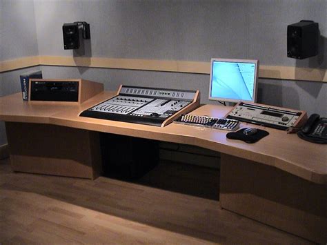 Remote Working Broadcast Radio Furniture Knotty Ash
