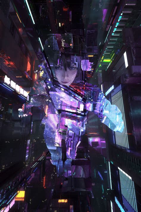 т Lv Rum Ru I H Kusanagi Motoko Ghost In The Shell