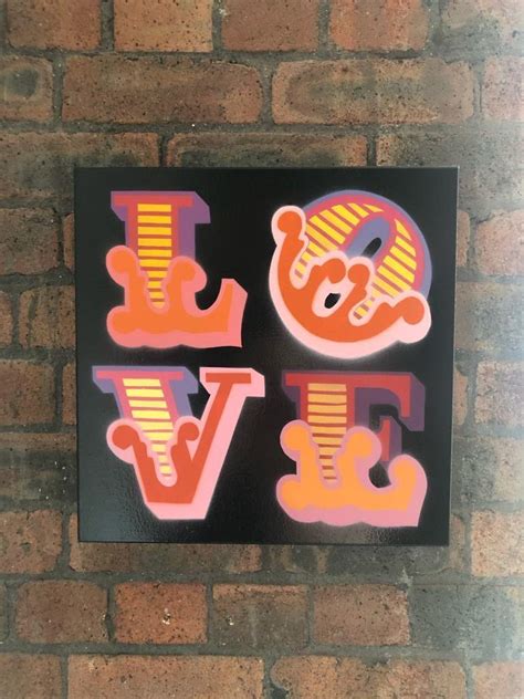 Ben Eine Ben Eine Love 2017 For Sale At 1stdibs