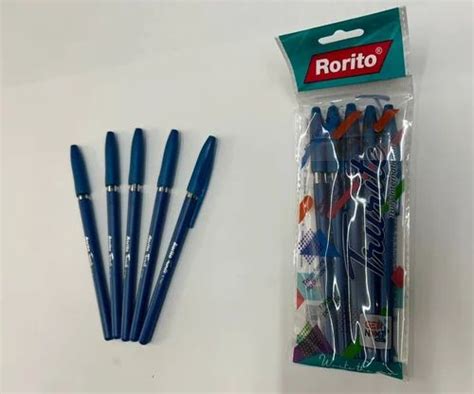 Blue Base Gel Point Refill Rorito Trurite Ball Pen For Writing