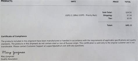 Declaration Of Non Russian Steel Rmildlyinteresting